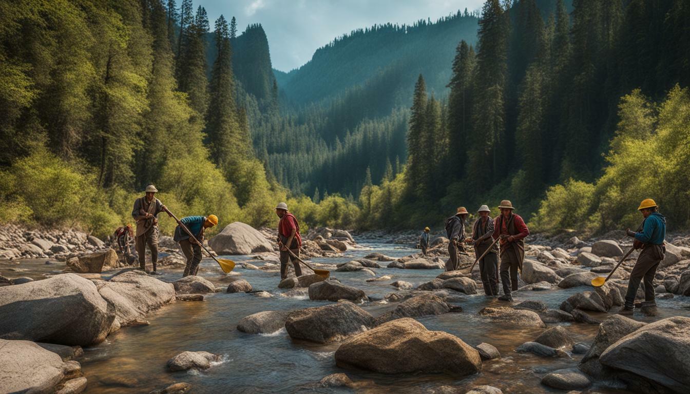 How Did Miners Stake A Claim In The Gold Rush?