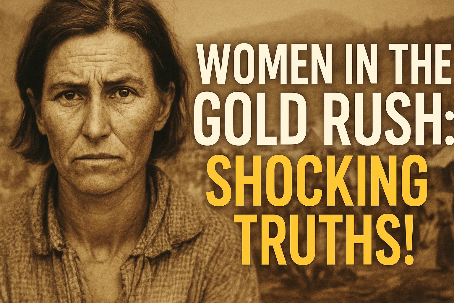 Women In The Gold Rush: Their True Story