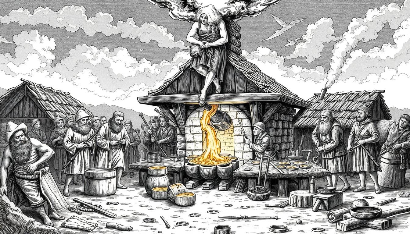 Ancient Gold Smelting Process In Europe | Smelted, Melted, Refined