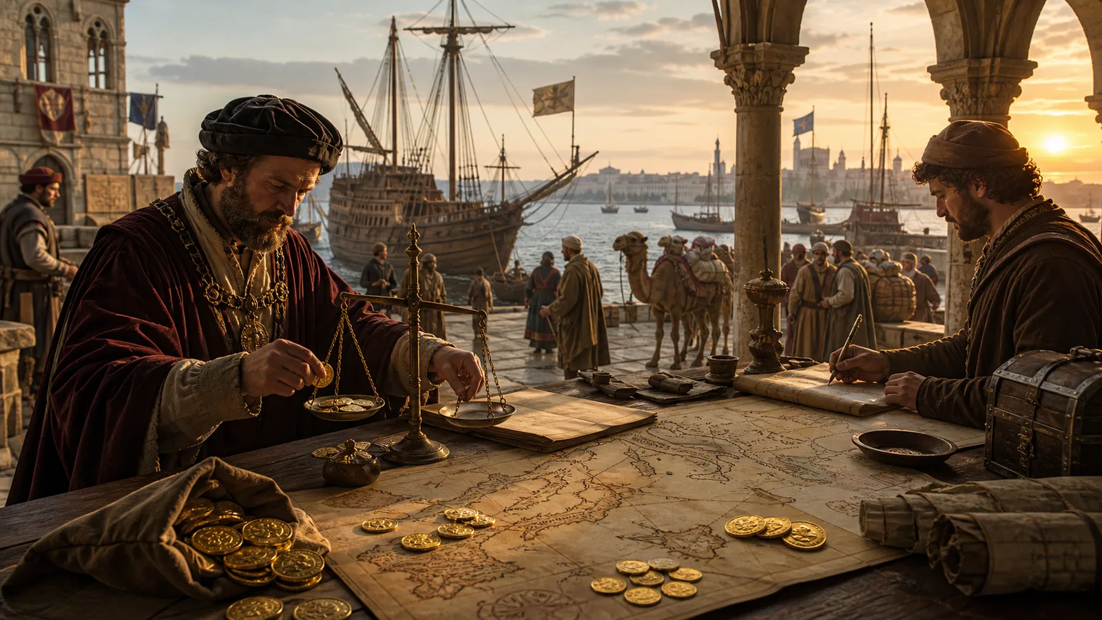 Gold Trade In Medieval Europe | Routes, Coins, Power